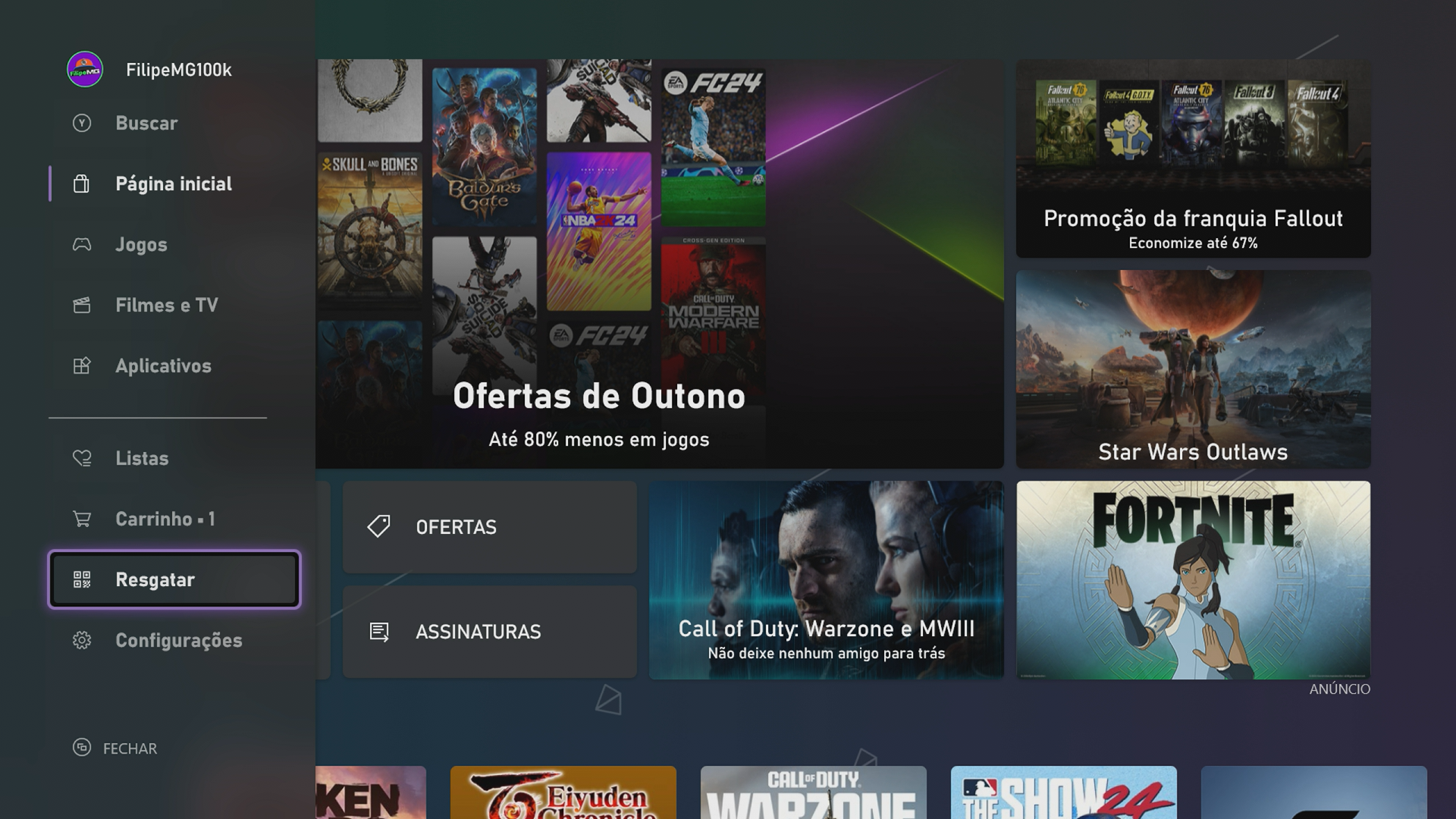 COMO RESGATAR CÓDIGOS DE 25 DIGITOS NO XBOX ONE E XBOX SERIES - FilipeMG
